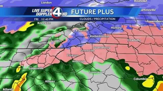 Latest weather maps, futurecast