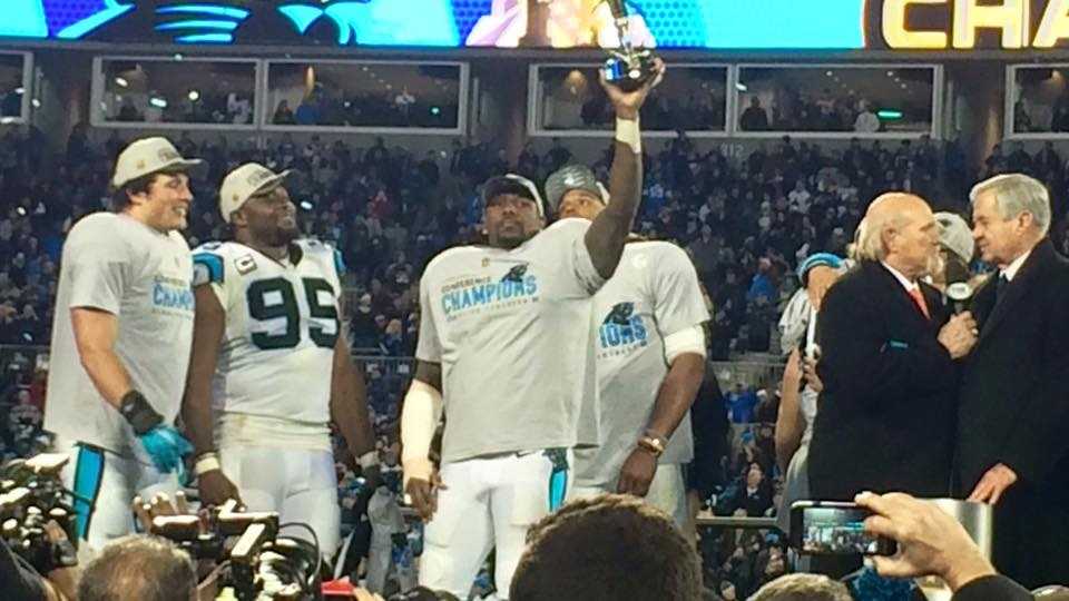 Pictures: Panthers win! Super Bowl bound!