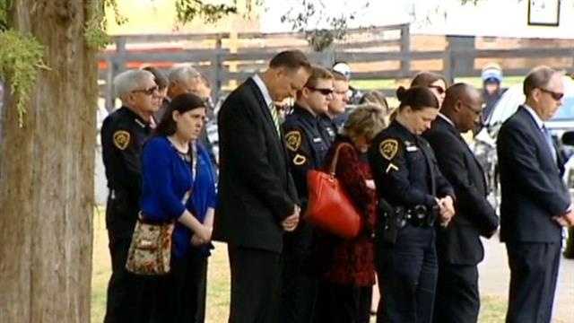 Day in pictures: Funeral for Officer Allen Jacobs