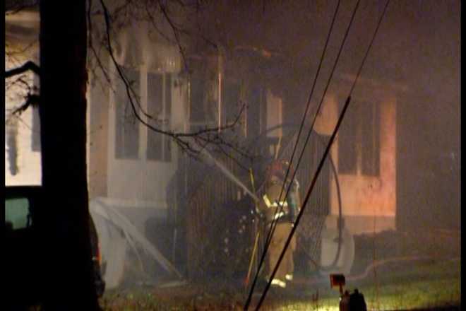 Upstate home destroyed in fire; Red Cross called