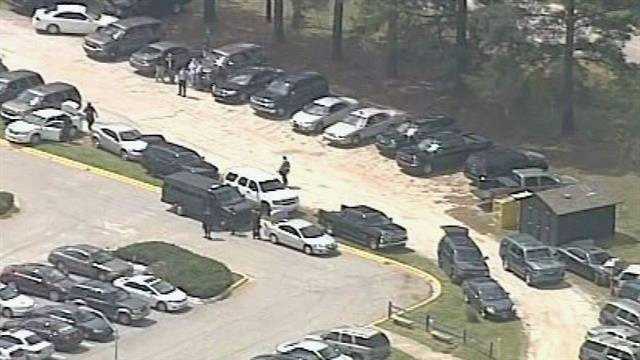 Law enforcement at Perry Correctional Institute