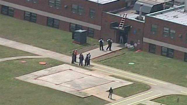 Law enforcement at Perry Correctional Institute