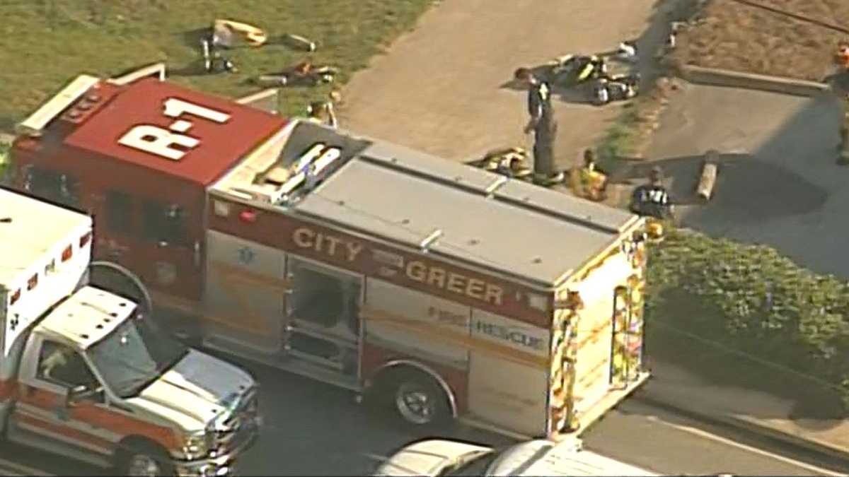 Firefighters respond to deadly Greer fire