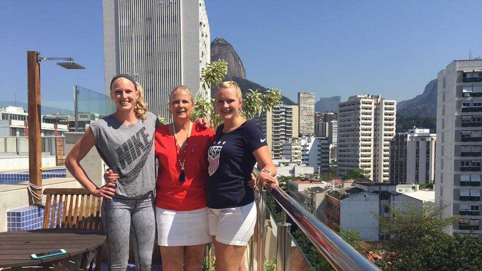 Pictures: Sandi Morris' family enjoying time at Olympics