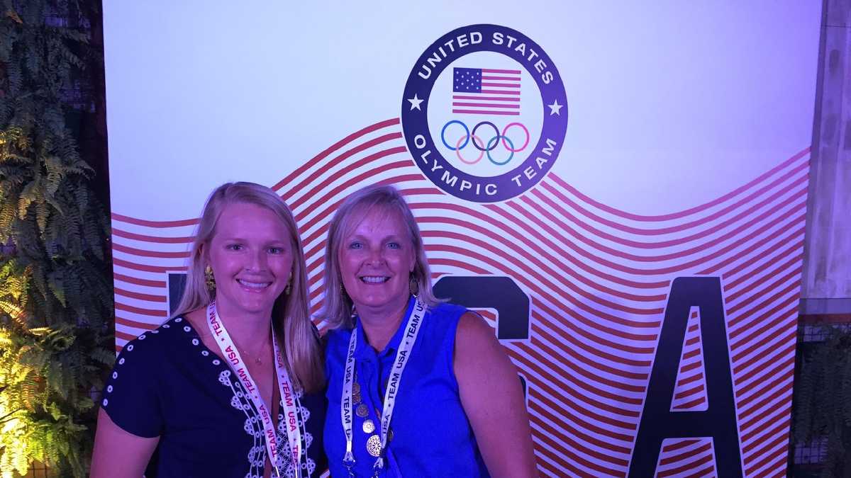 Pictures: Sandi Morris' family enjoying time at Olympics