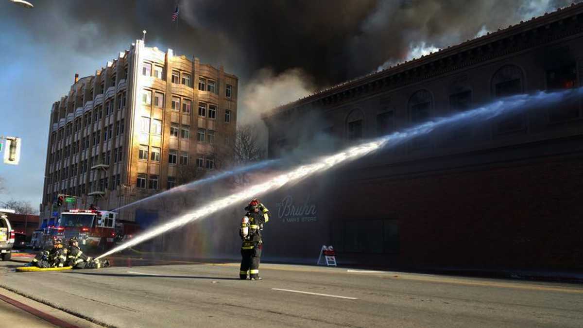 PHOTOS: 5-alarm Salinas fire destroys Dick Bruhn building