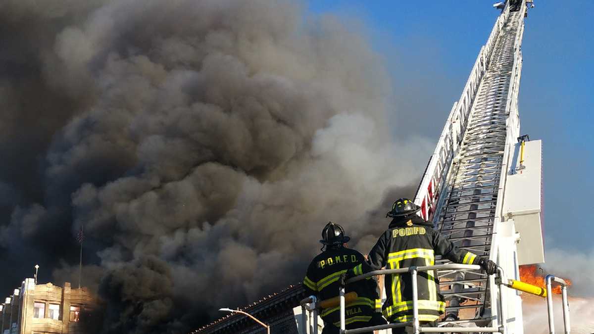 PHOTOS: 5-alarm Salinas fire destroys Dick Bruhn building
