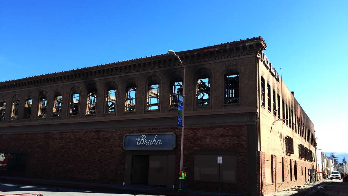 PHOTOS: 5-alarm Salinas fire destroys Dick Bruhn building