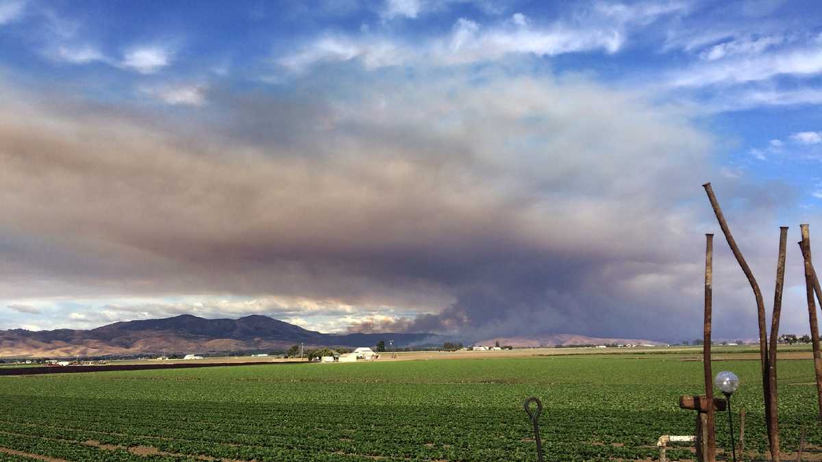 PHOTOS: 4,000-acre Metz Fire between Soledad and Greenfield