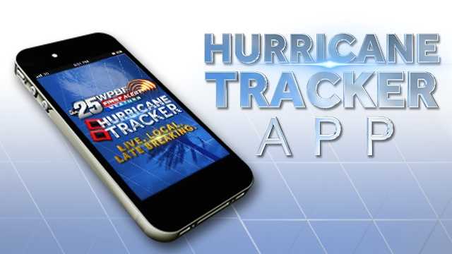 Download the free 2016 WPBF 25 Hurricane Tracker app