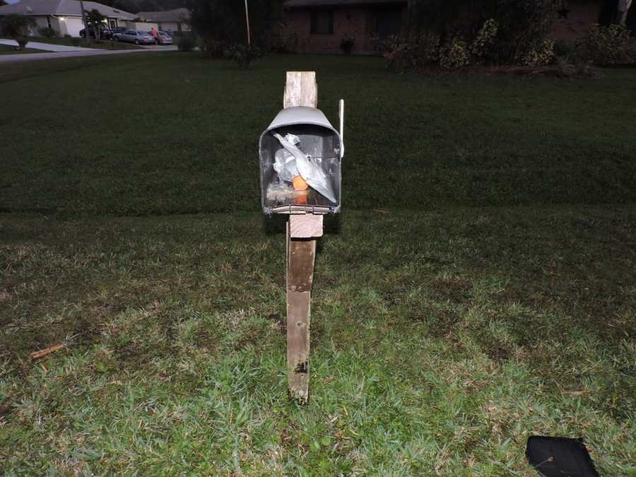 Photos: Acid bomb explodes in PSL mailbox