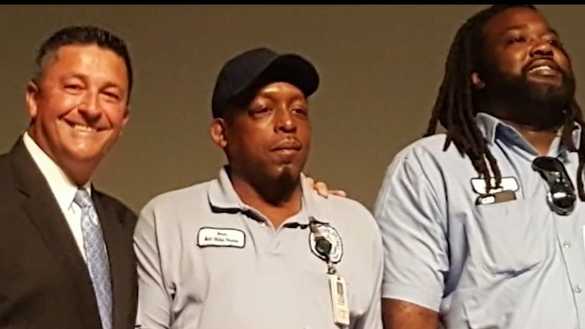 Plumbers save student's life after stabbing in school, officials say