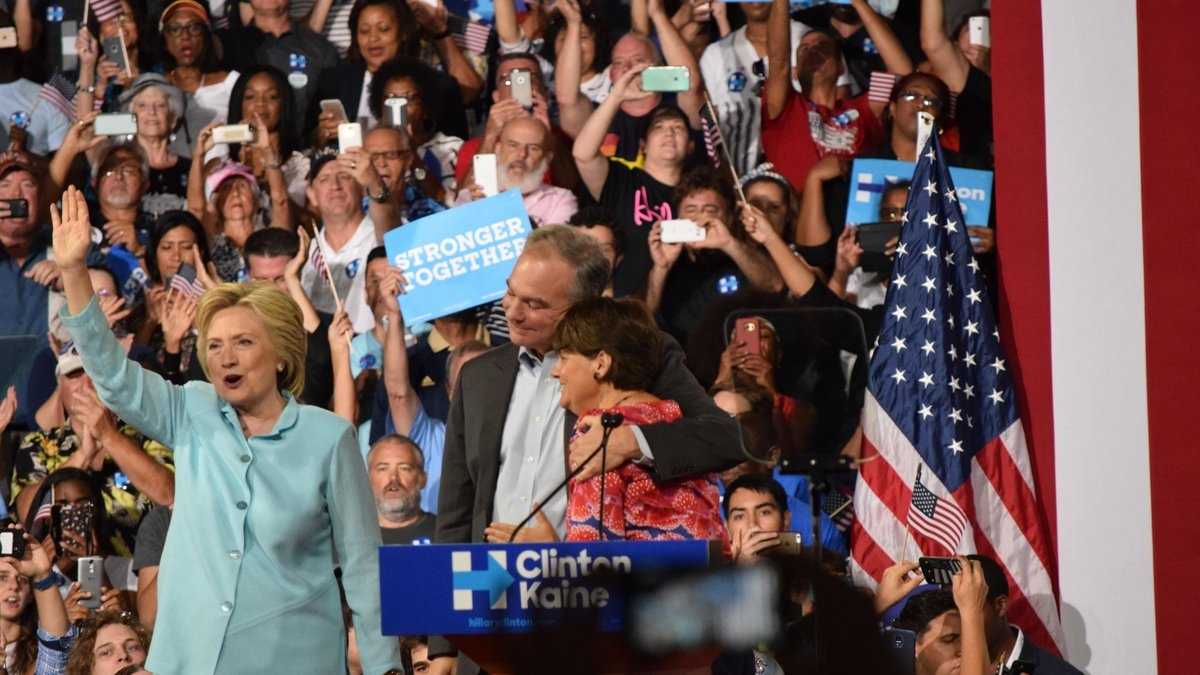 GALLERY: Hillary Clinton & Tim Kaine rally in Miami