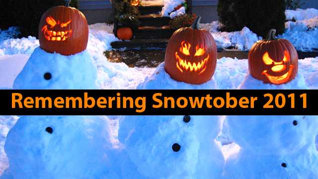 Photos: The Halloween snowstorm - Snowtober 2011
