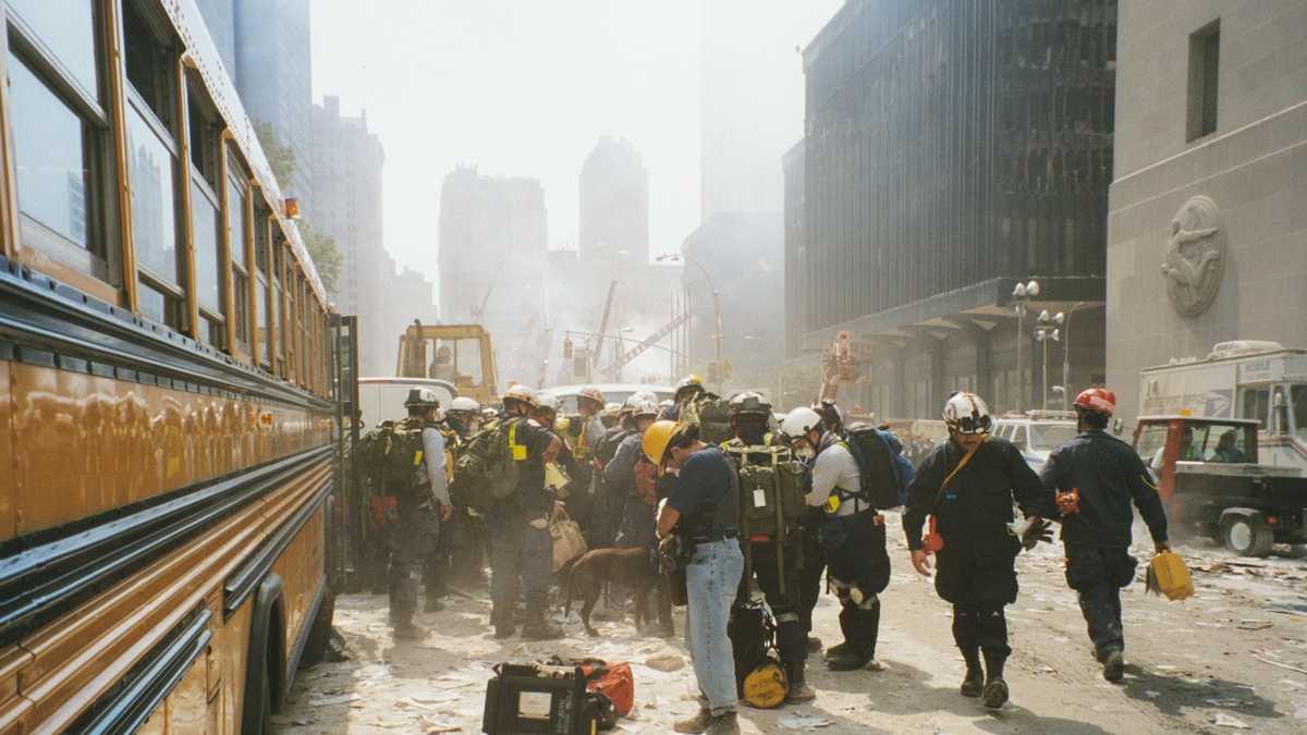 'May we never forget:' Massachusetts Task Force 1 images from Ground Zero