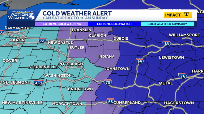Snow returns Friday, cold for the weekend