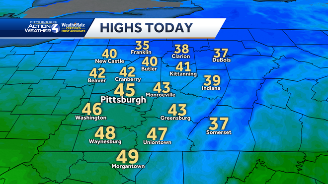 Western PA: Warm temperatures, weekend rain showers