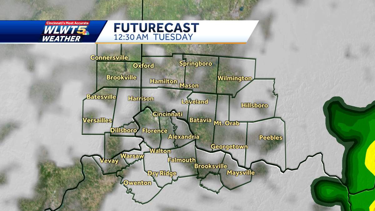Hour by hour: When severe threat moves through Cincinnati area Monday
