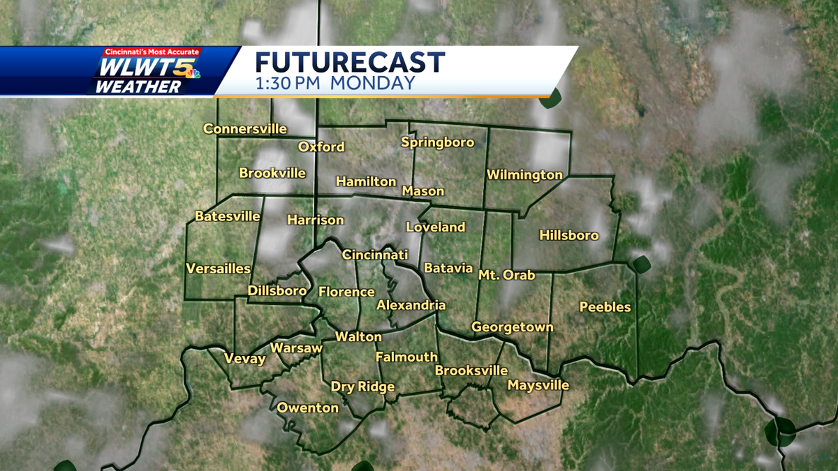 Hour by hour: When severe threat moves through Cincinnati area Monday
