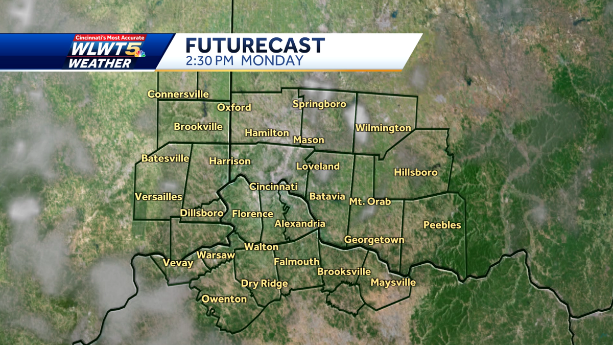 Hour by hour: When severe threat moves through Cincinnati area Monday