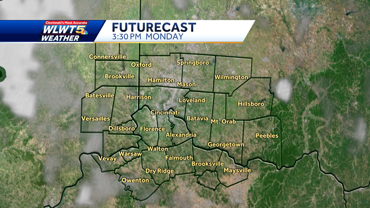 Hour by hour: When severe threat moves through Cincinnati area Monday