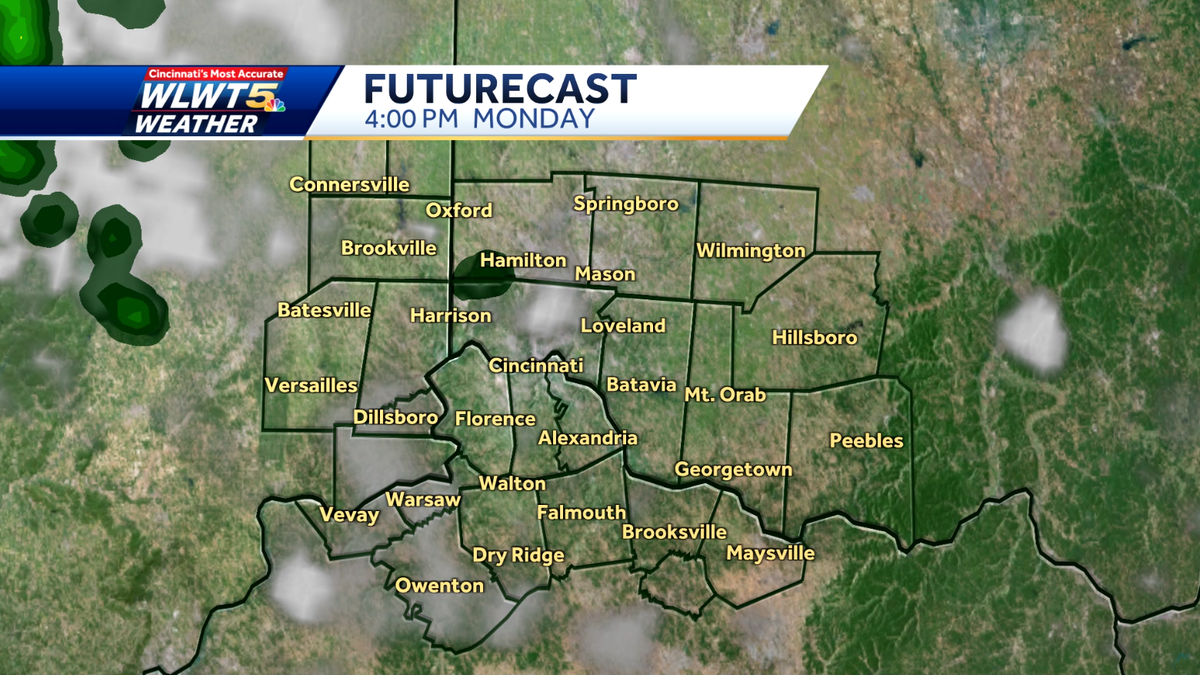 Hour by hour: When severe threat moves through Cincinnati area Monday