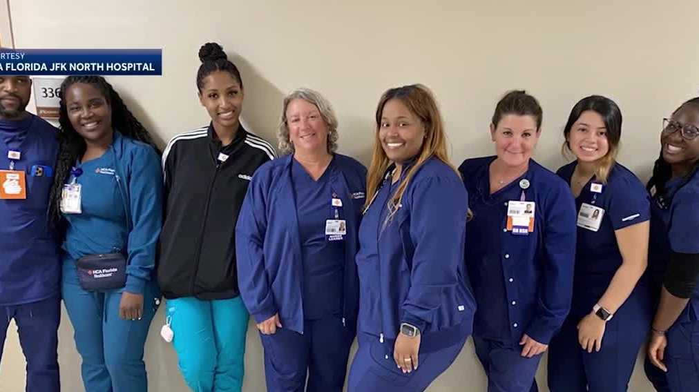 Celebrating nurses at HCA Florida JFK North Hospital during National ...