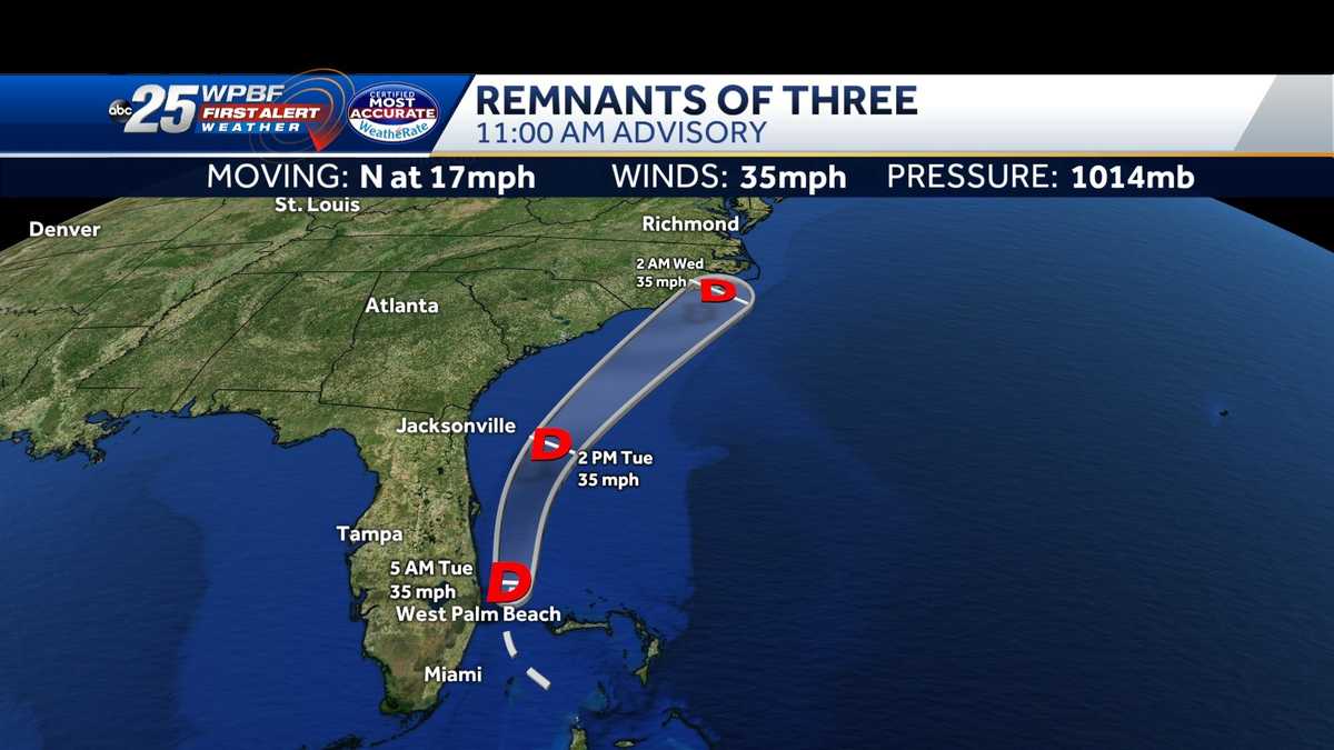 Tropical Depression Three dissipates