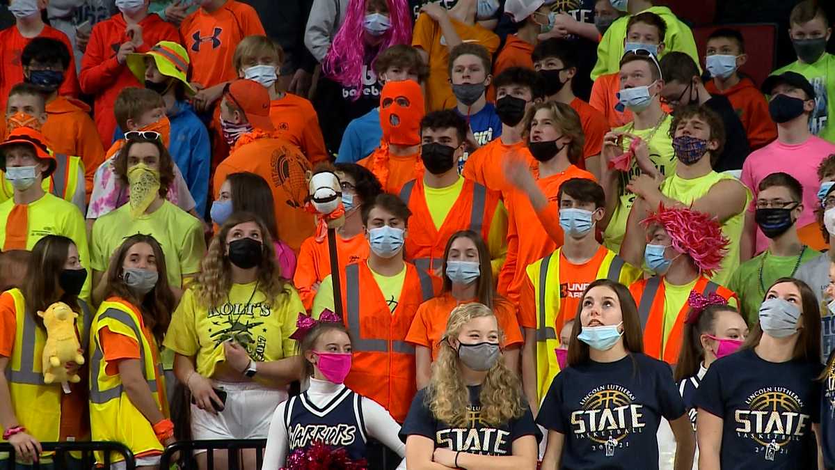 Fans happy to be back at state basketball tournament