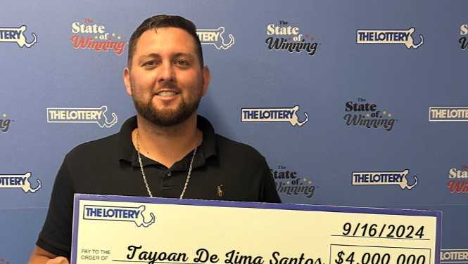 $4 million prize won on scratch ticket sold in Waltham, Massachusetts