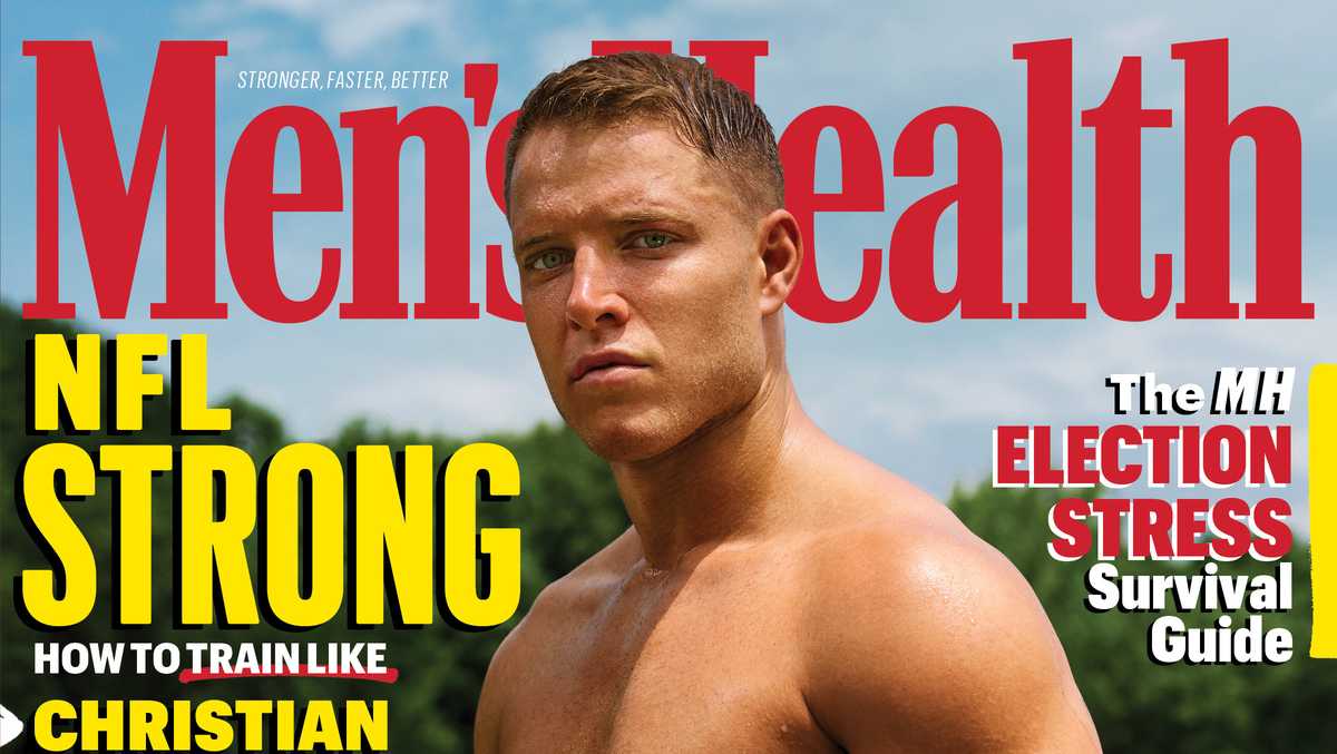 Men's Health features San Francisco 49er Christian McCaffrey on NFL ...