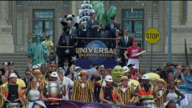 Jimmy Fallon's new ride "Race Through New York" opens in Universal Orlando