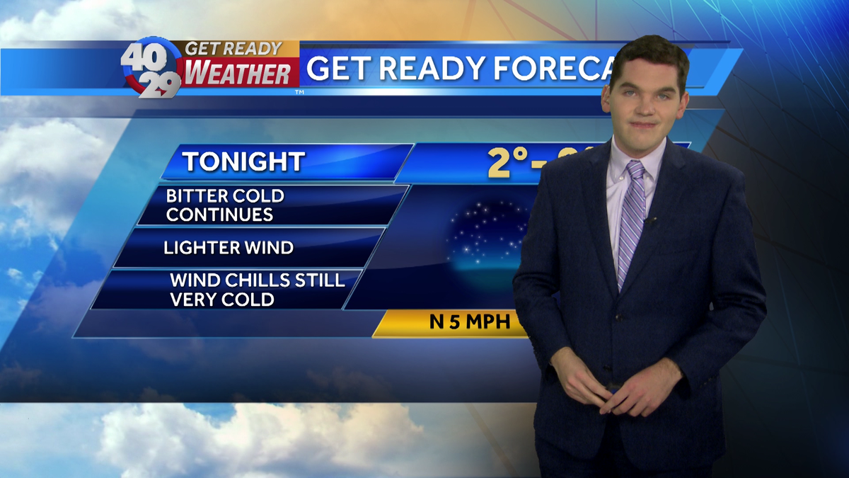 Bitter Cold This Tuesday