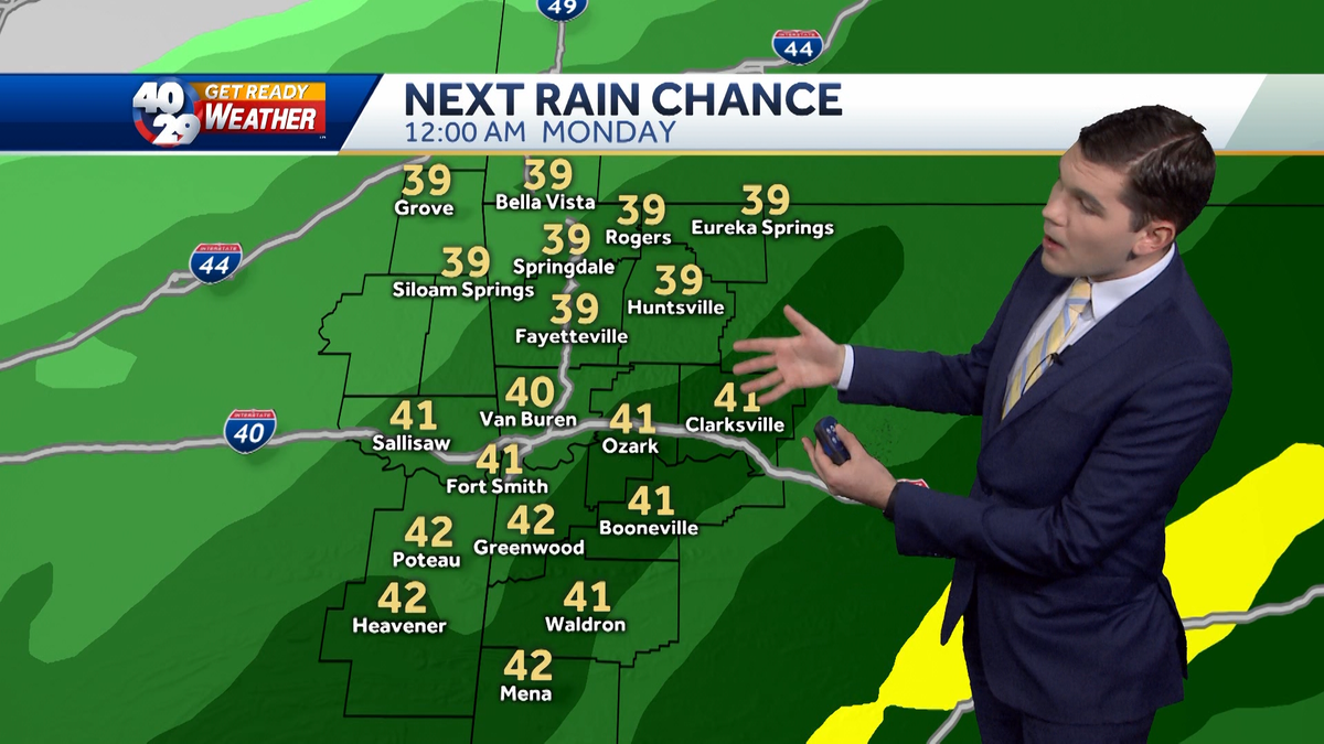 Cold Saturday and tracking rain for NYE