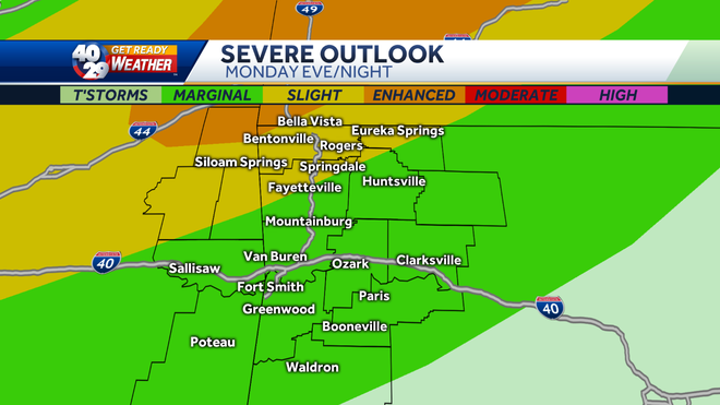 Severe storms approach