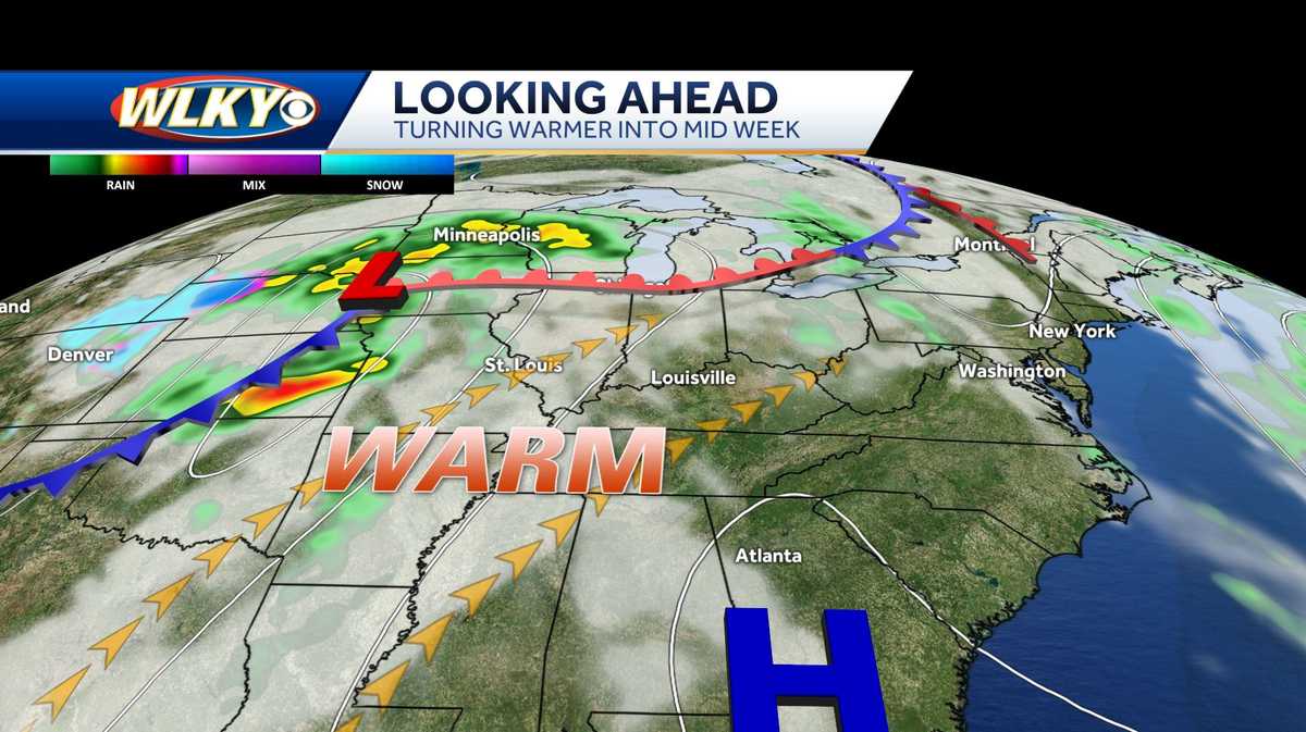Weekly weather planner: Staying warm, but rain chances return