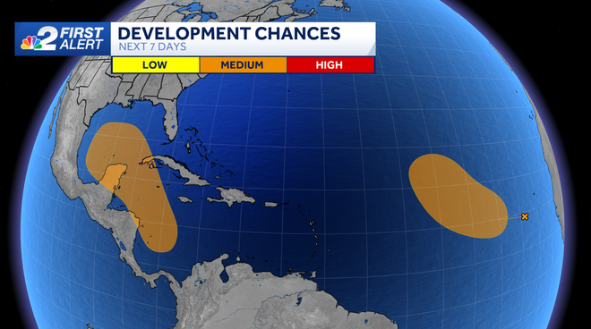 Tracking Isaac, Joyce and new area to watch in the Caribbean