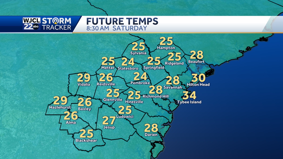 Freezing morning temperatures for the weekend but plenty of sunshine ...