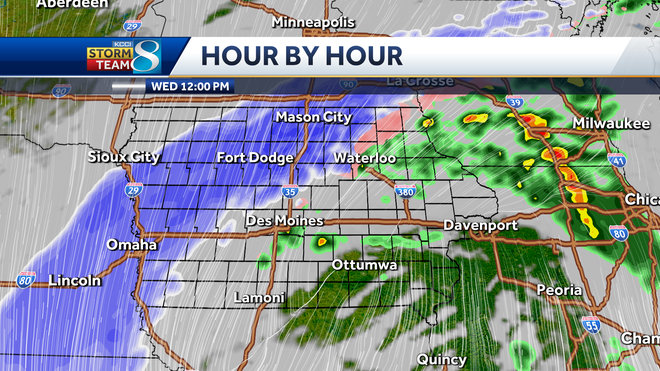 Iowa blizzard: Reports of 60+ mph wind gusts and 12 inches of snow