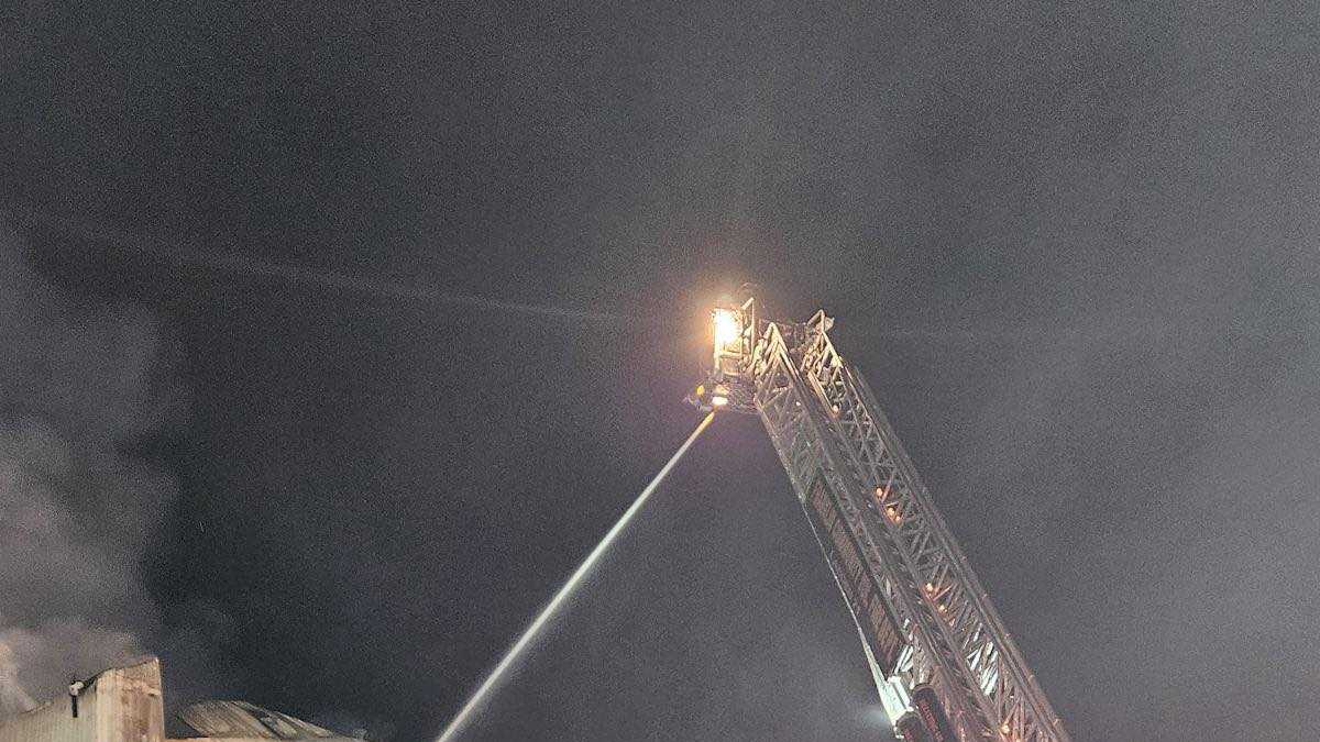 PHOTOS: More than 50 firefighters on scene of multi-alarm fire in Surry ...