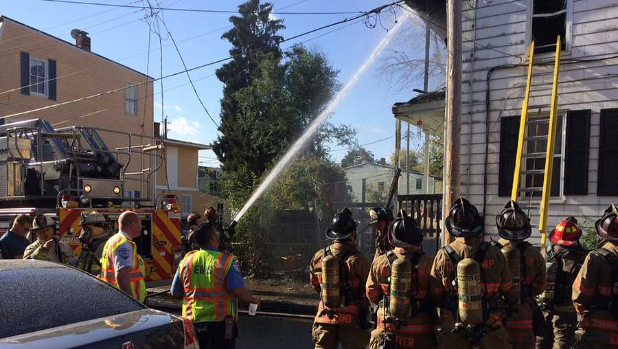 Crews battle York City fire