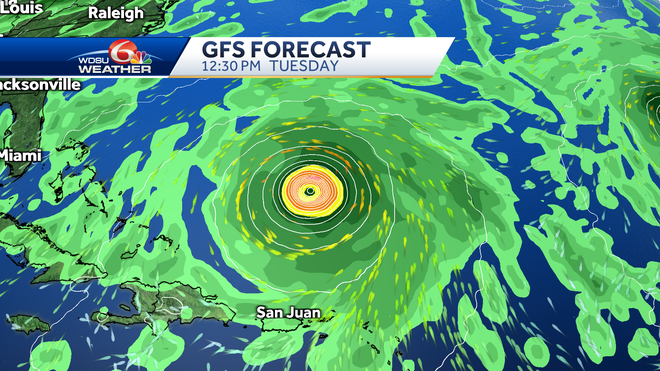 Hurricane Lee Atlantic Major Hurricane