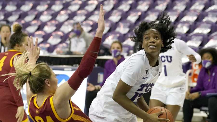 Ashley Joens leads No. 23 Iowa State women over TCU 91-68