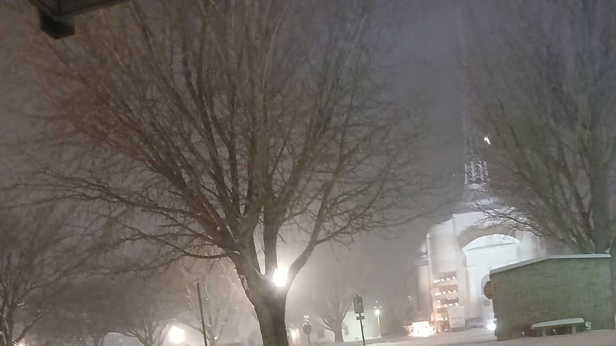 PHOTOS: Winter storm Blair leaves behind several inches of snow across ...