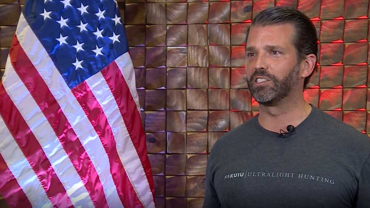 Donald Trump Jr. speaks exclusively with WPBF 25