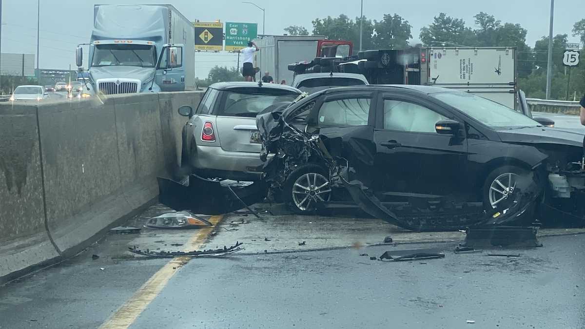 Five people taken to hospital after a crash involving a tractor-trailer ...
