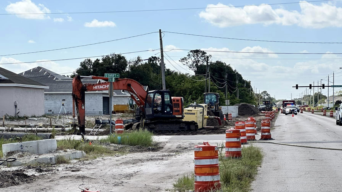 Road reopens as gas leak in line fixed in South Florida county