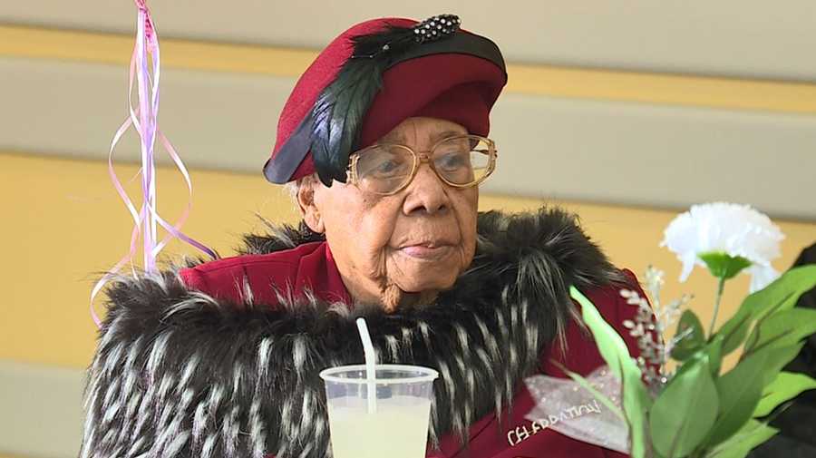 Mrs. Laura Pitts celebrates 110th birthday