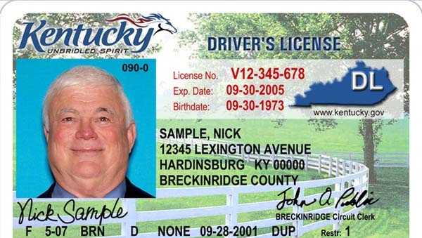 Kentucky governor works to comply with REAL ID act
