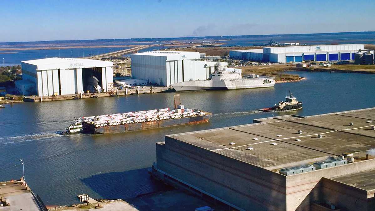 PHOTOS: Alabama Power trucks shipped to Puerto Rico